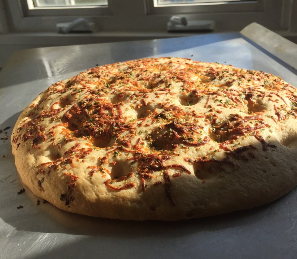 Garlic Cheese Focaccia Bread – Potts Boiling Over